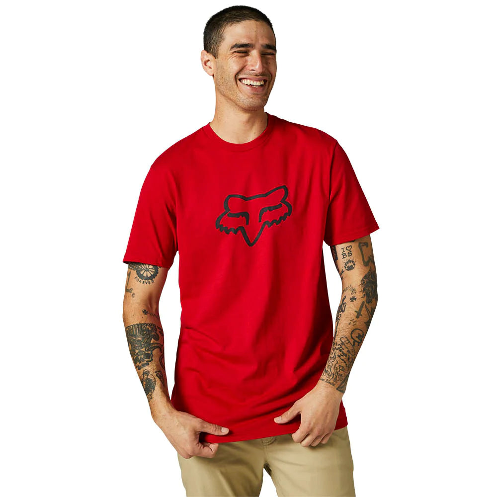 PLAYERA FOX LEGACY FOX HEAD ROJO – Brotherhood Biker Store