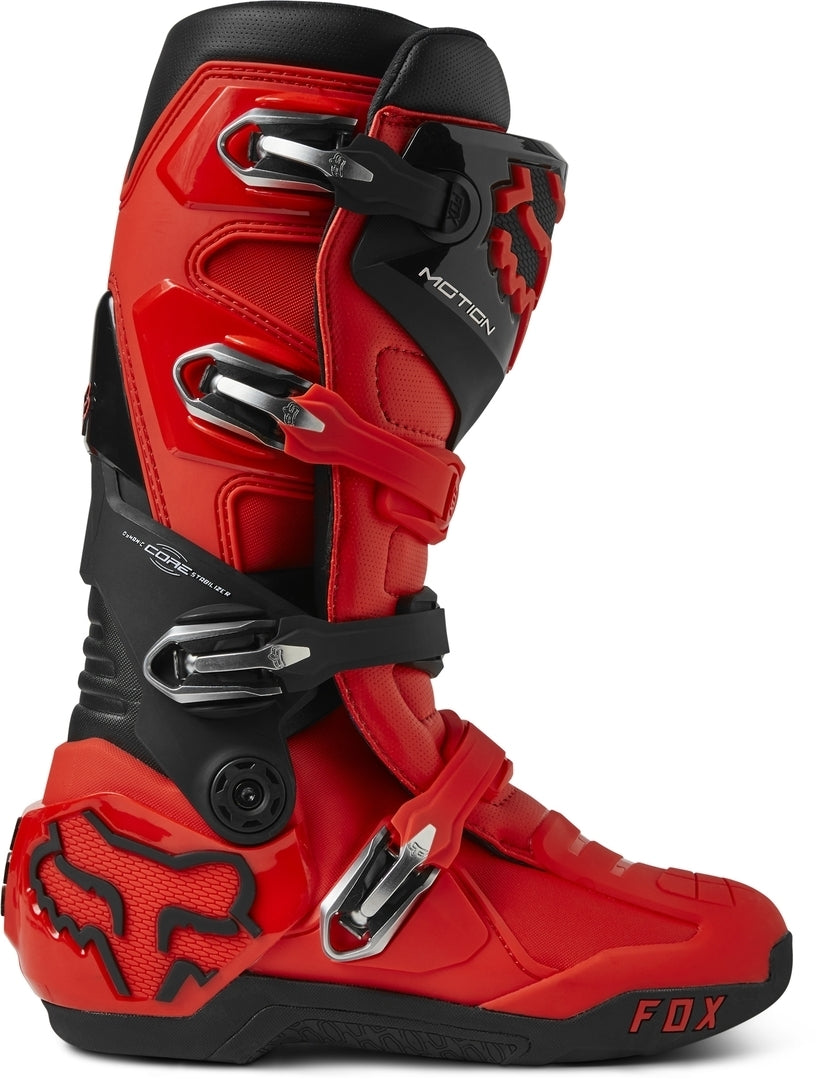 BOTAS FOX MOTION ROJO – Brotherhood Biker Store