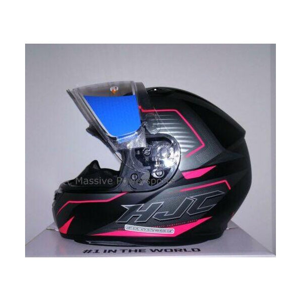 Casco HJC CS-15 Cerrado Trion Gris y Rosa – Brotherhood Biker Store